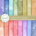 Watercolor Papers digital scrapbook paper 12x12 printable | Etsy