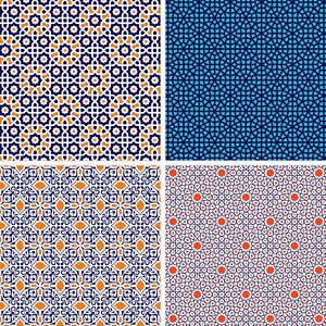 ARABIC PATTERNS V5 Digital Printable Scrapbook Paper - Etsy Canada