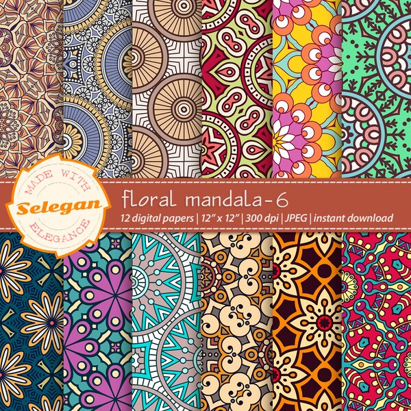 Mandala Fabric - Etsy Australia