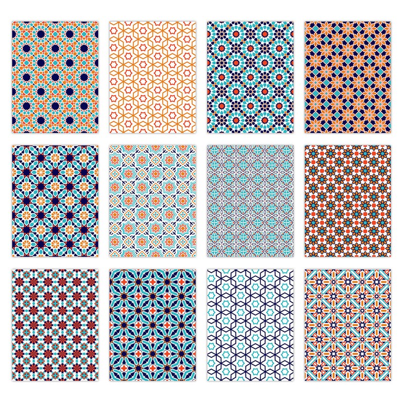 EID PAPERS LETTER Arabic Pattern Islamic Pattern Ramadan | Etsy