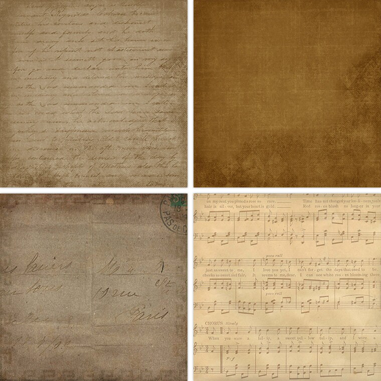 VINTAGE PAPERS Antique Paper Texture Old Historic Paper - Etsy