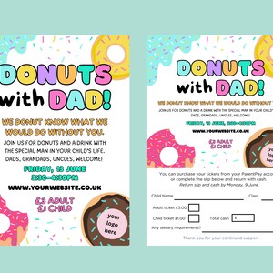 Step up Your Fundraising Game With Our PTA / PTO Father’s Day Donuts ...