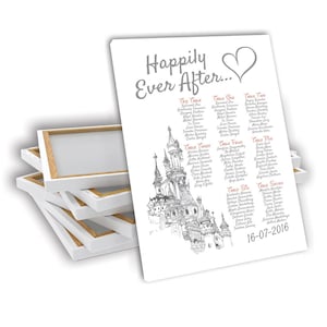 Fairytale Castle Seating Plan (table) - DIGITAL COPY - Etsy