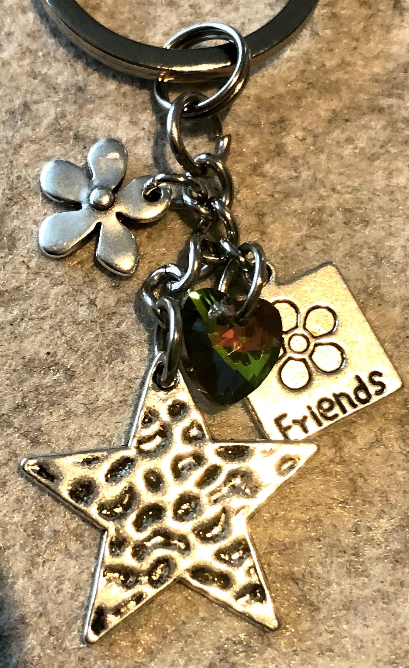 Friends Keyring Star Key Ring Celestial Key Chain - Etsy Canada
