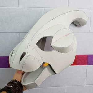 Ultimate Dinosaur Mask Pattern Pack | Four *digital Patterns* for EVA ...