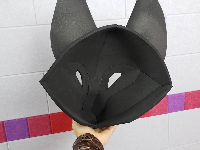 Kitsune Fox Mask Digital Pattern for EVA Foam With Video - Etsy UK