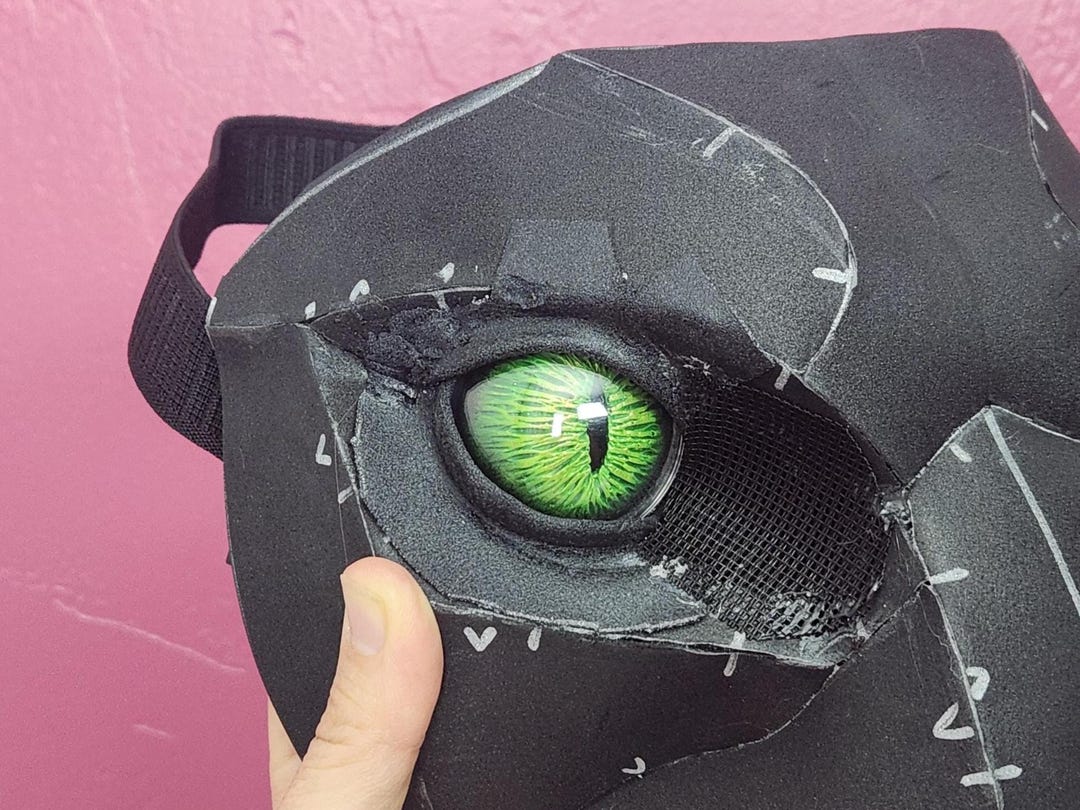 DIY Realistic Creature Eye Kit 4cm | Small Slit Pupil | Fursuits and ...