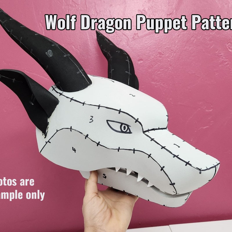 Scary Dragon Puppets - Etsy