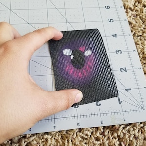 Costume Vision Mesh | Black, Paintable Cosplay Material (8.5x11) - Etsy