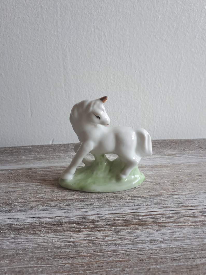 Vintage Unicorn Figurine Unicorns Fantasy Nursery Decor - Etsy
