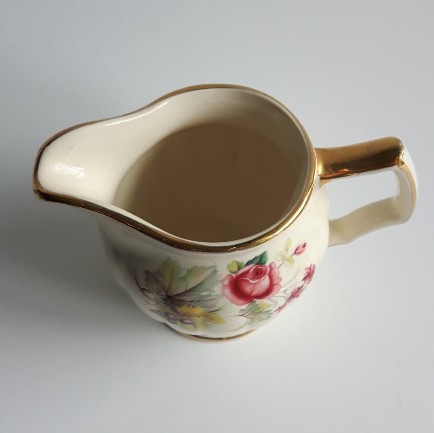 Vintage Sadler England Creamer Vintage Creamers Rose - Etsy