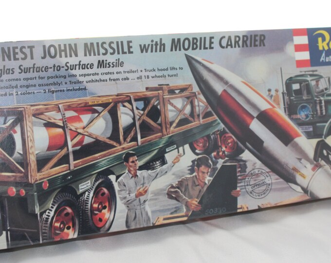 Revell Honest John Missile With Mobile Carrier Model Car Kit -- Plastic ...