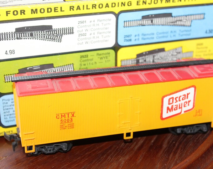 AHM Oscar Mayer Model Railroad Car -- Train, Railroading, HO ...
