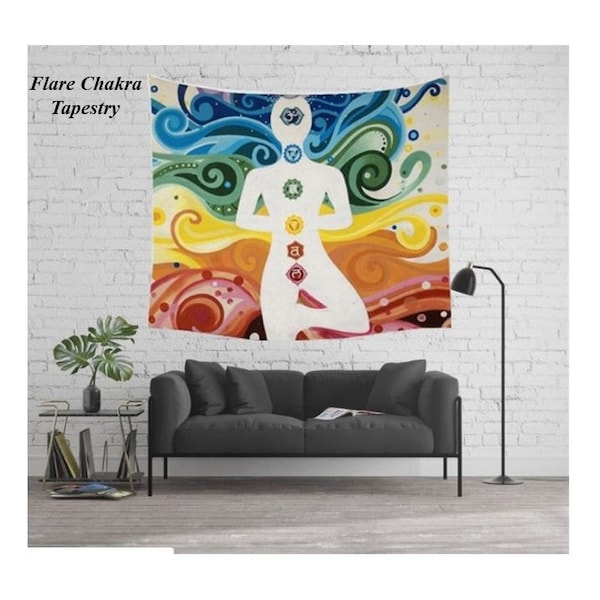 Chakra Tapestry - Etsy