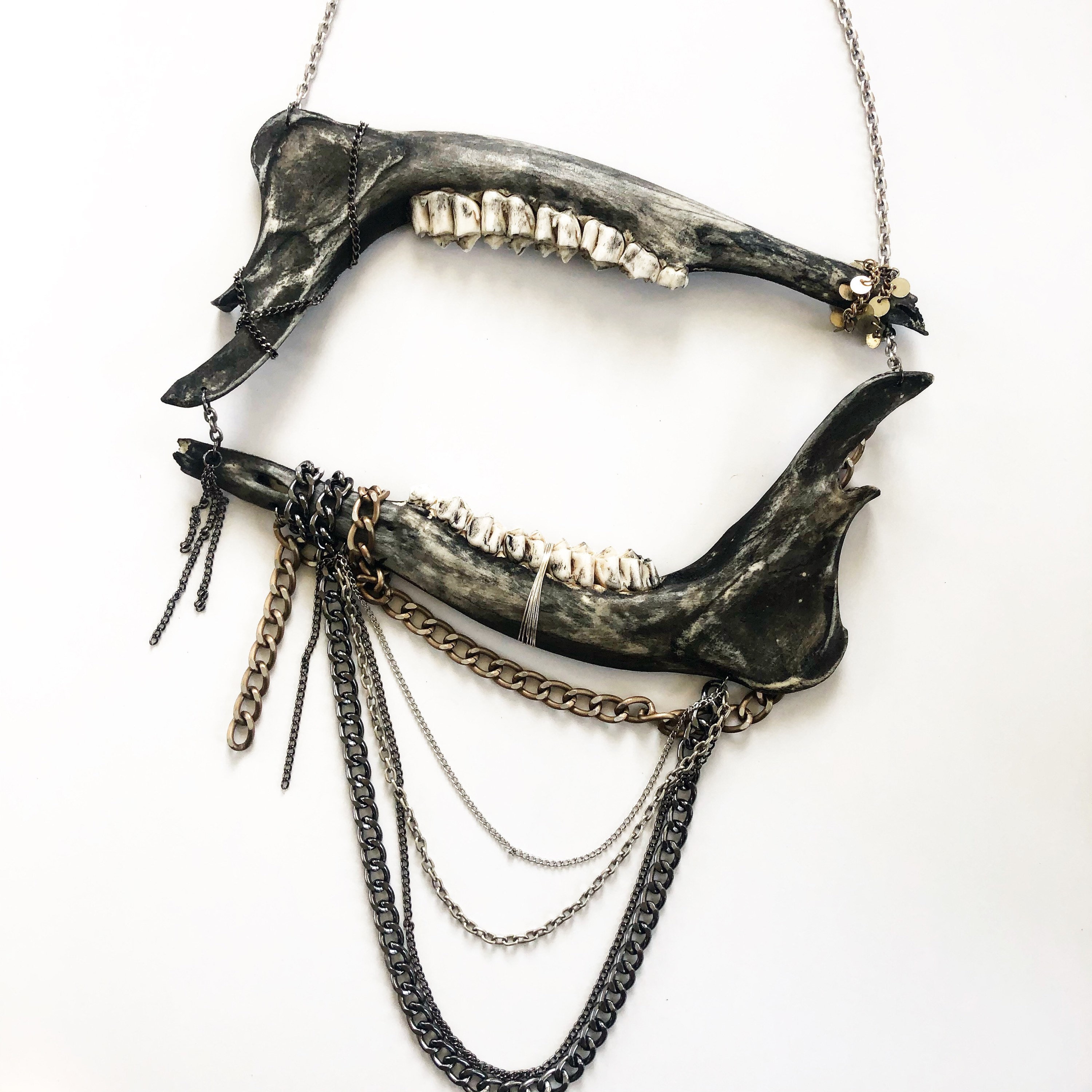 Bone Necklace - Etsy