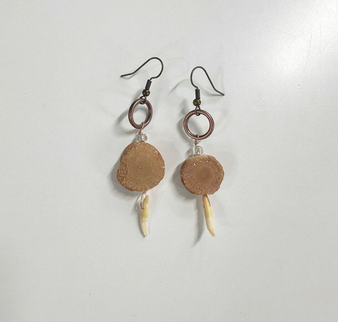 Tooth Earrings - Etsy