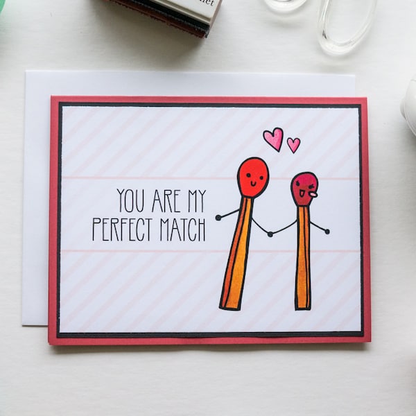 You Are My Perfect Match - Etsy