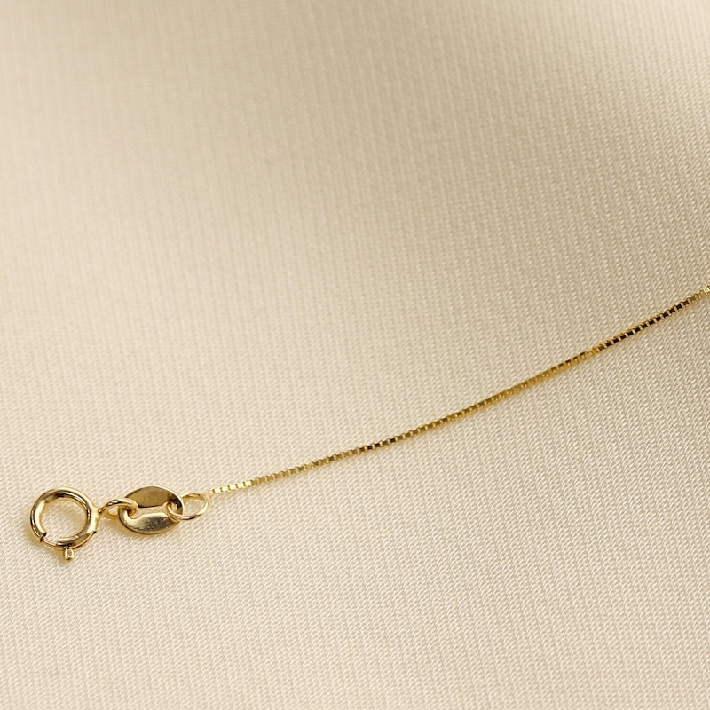 Italian 14k Box Chains - Etsy