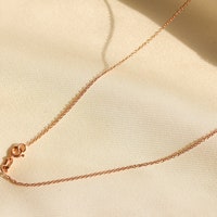 Solid 14K Rose Gold Rope Chain, Heavy Diamond Cut Rope Chain Necklace ...