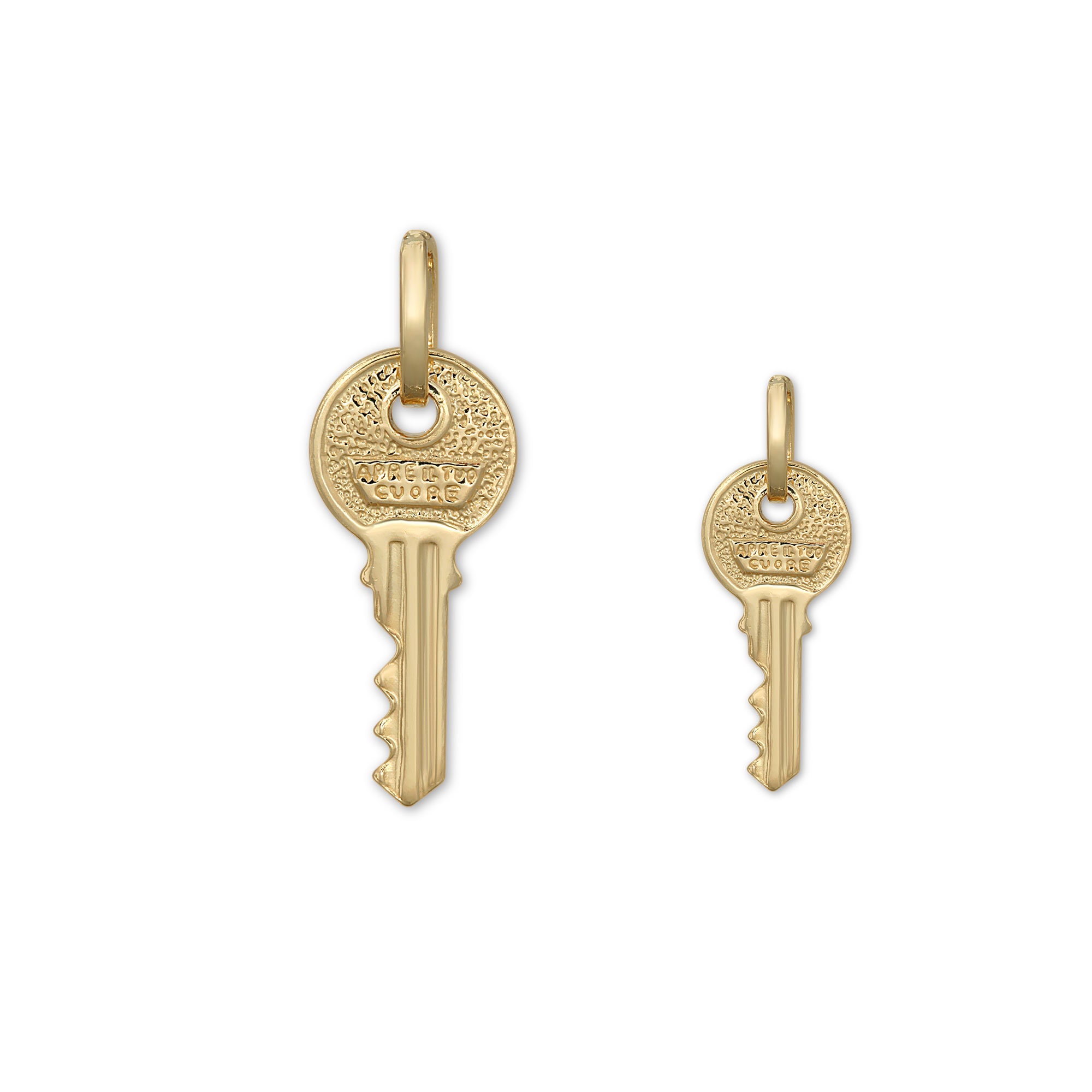 14K Gold Key Necklace Key Jewelry - Etsy