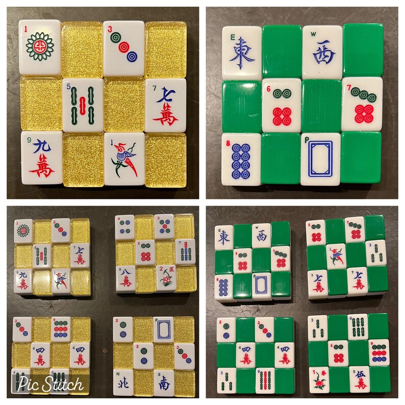 Mah Jongg Coasters - Etsy