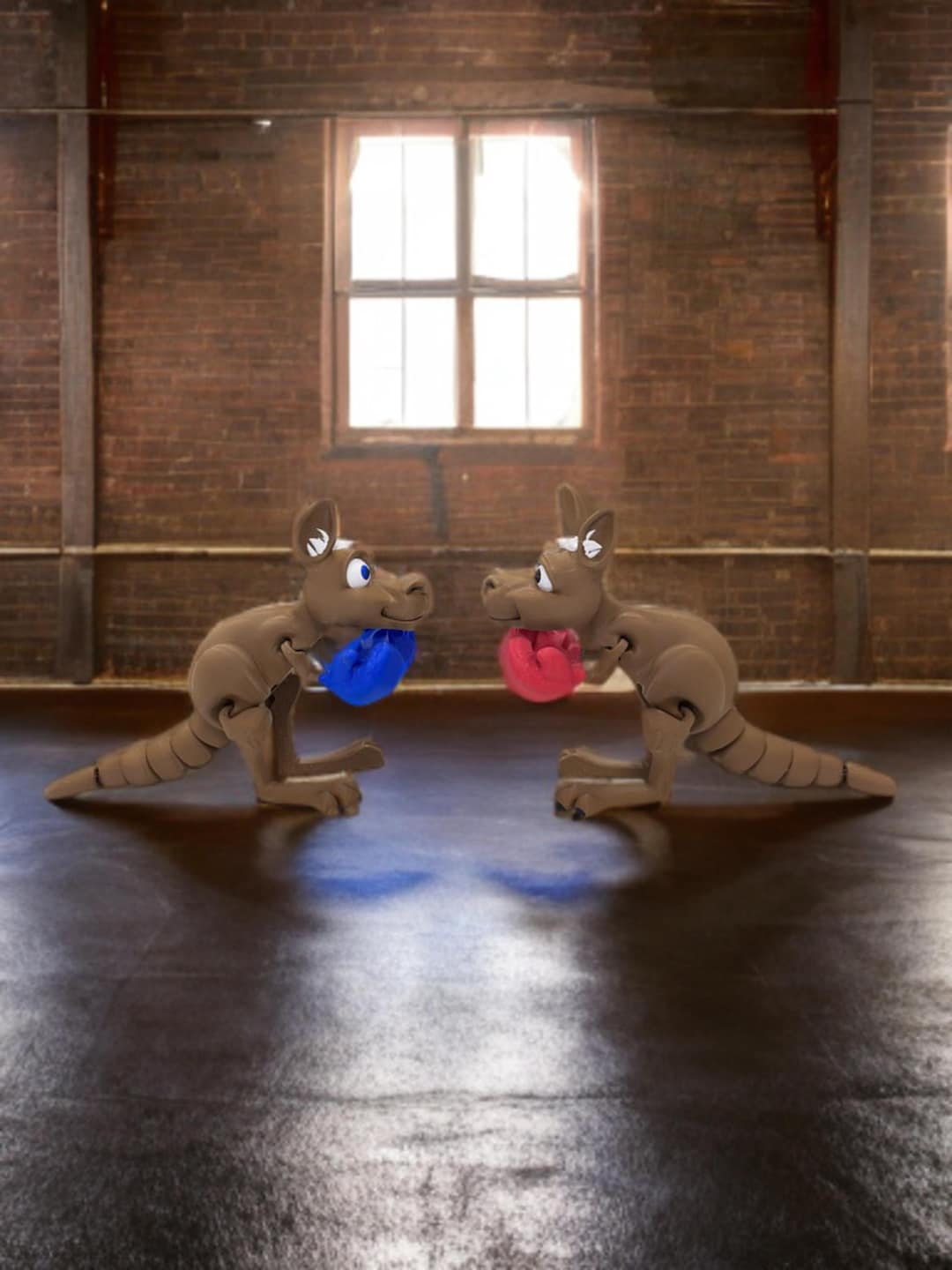 Boxing Kangaroo, Flexi Factory - Etsy