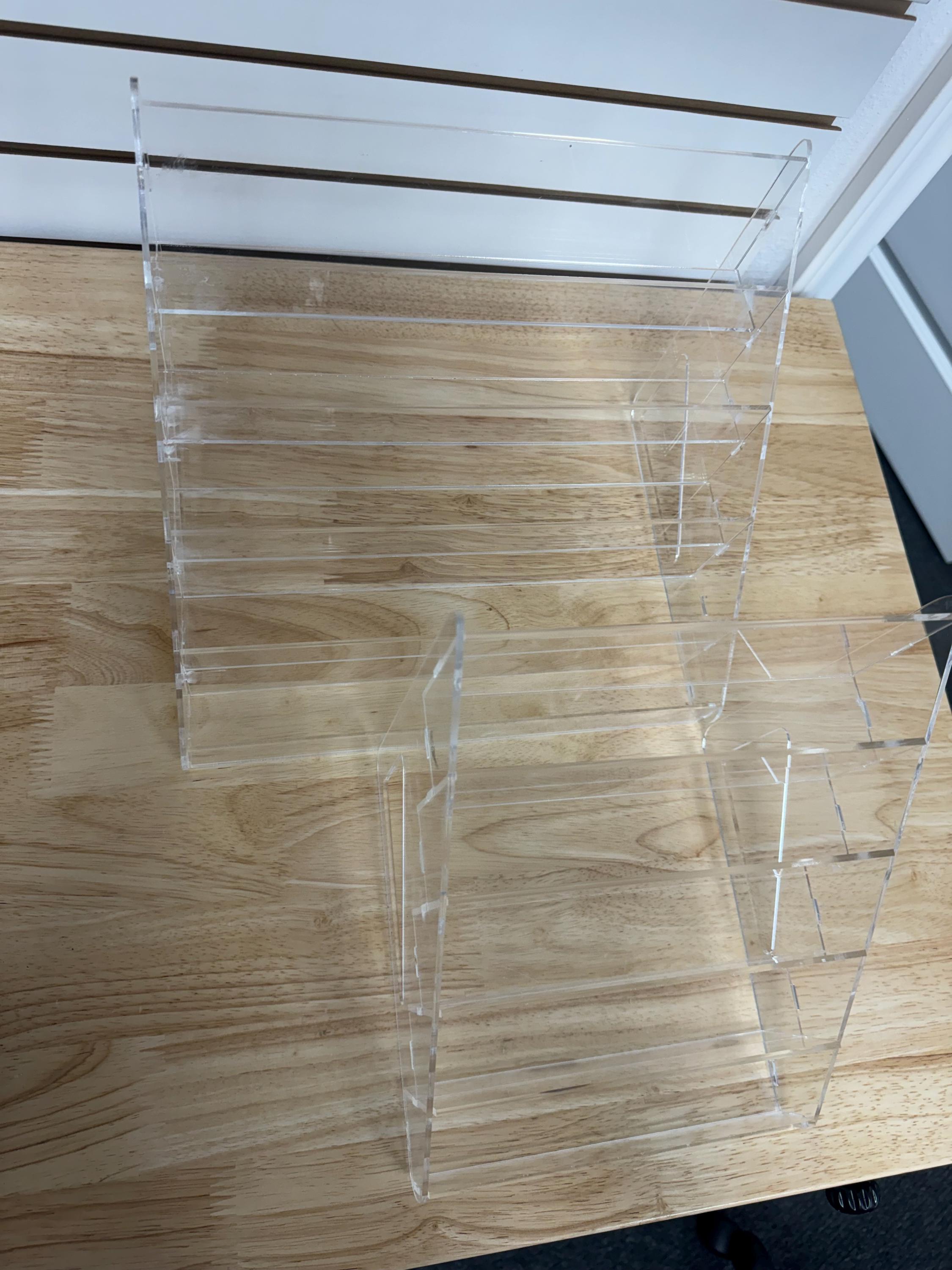 Display Stand Shelves Svg Laser Cutting File 1/8 Inch Acrylic 2 ...