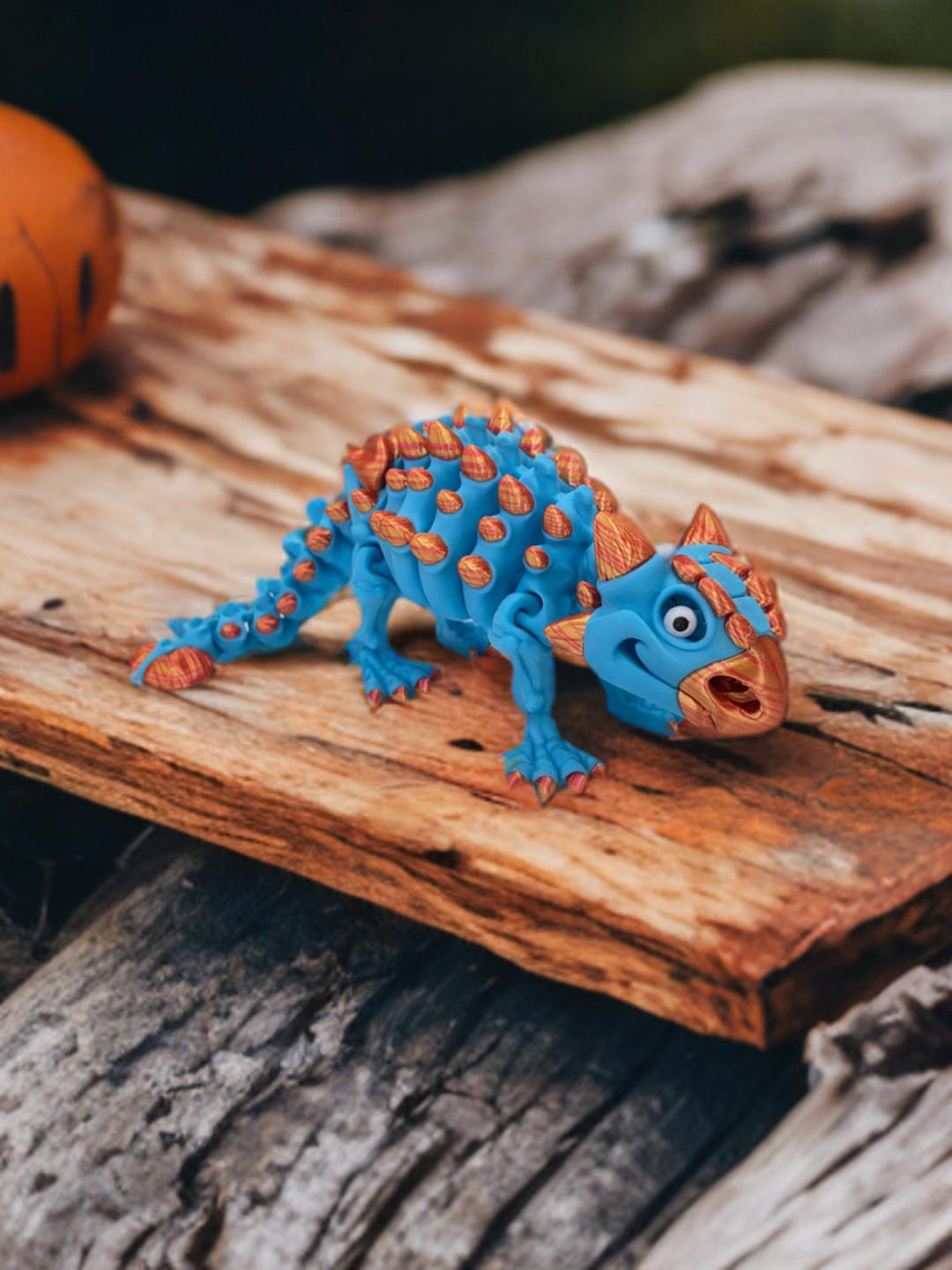 Articulated Ankylosaurus Skeleton, Flexi Factory - Etsy
