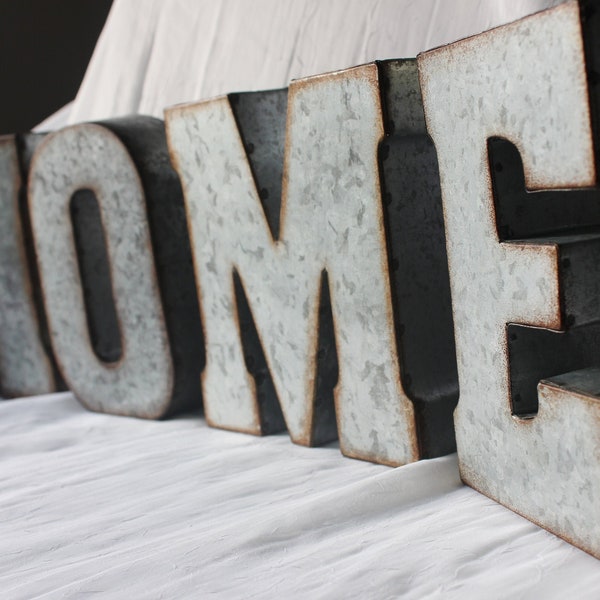 Rustic Letter - Etsy