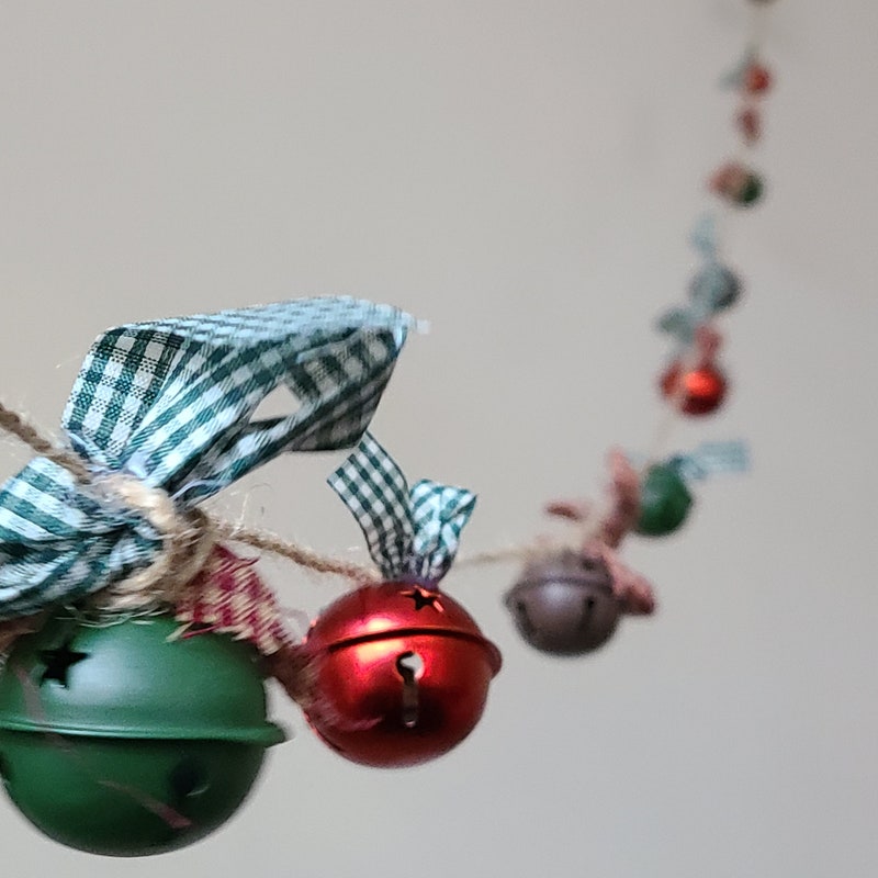 Jingle Bell Garland - Etsy