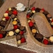 Sale 16" BROWN HOLLOW NUMBER Blank Block Style Fillable Number Letter ...