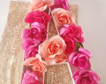 Sale 16 WHITE HOLLOW LETTER Blank Block Style Fillable Letter ...