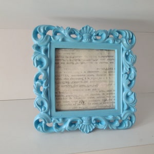 Sale Vintage Style SKY BLUE BAROQUE Frame Mini Picture Frame Photo ...