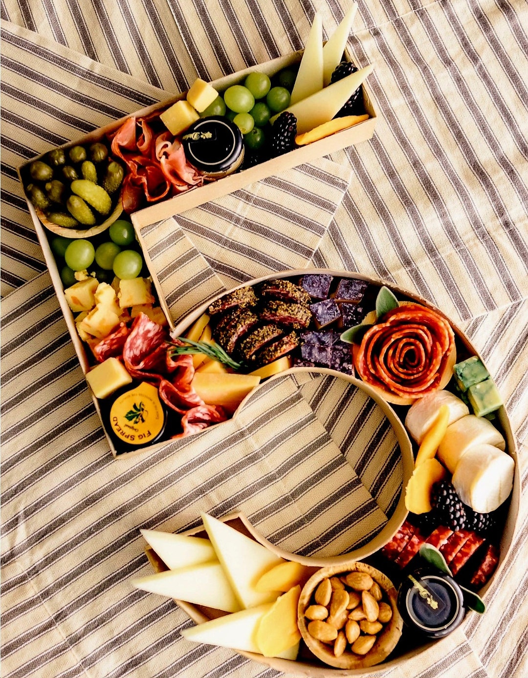 Sale 16" BROWN HOLLOW NUMBER Blank Block Style Fillable Number Letter ...