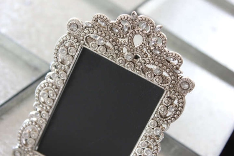 Sale 6ct Vintage Style JEWELED RHINESTONE FRAMES Small Picture - Etsy