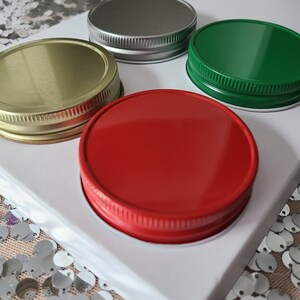 MASON JAR LIDS Mason Jars Lid Jelly Jam Lids Canning Metal Lid Closure ...