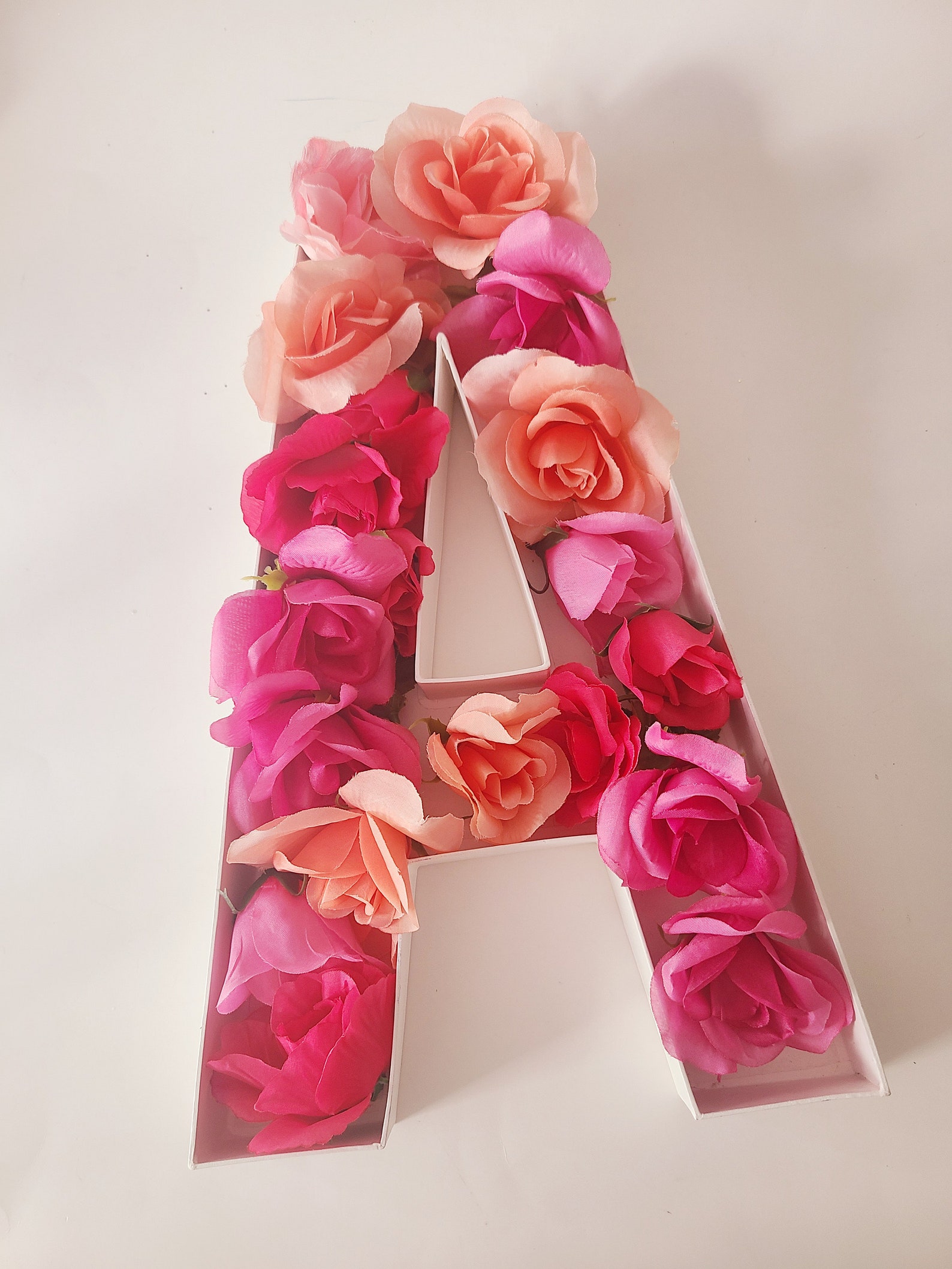 Sale 16" BROWN HOLLOW NUMBER Blank Block Style Fillable Number Letter ...