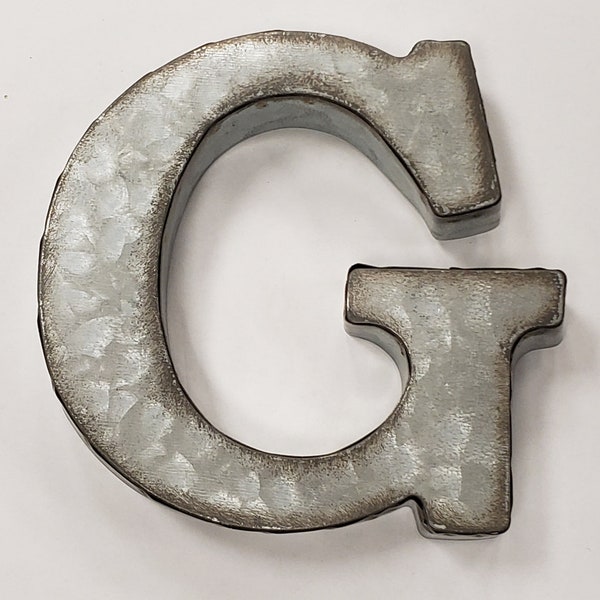 Metal Letter G - Etsy