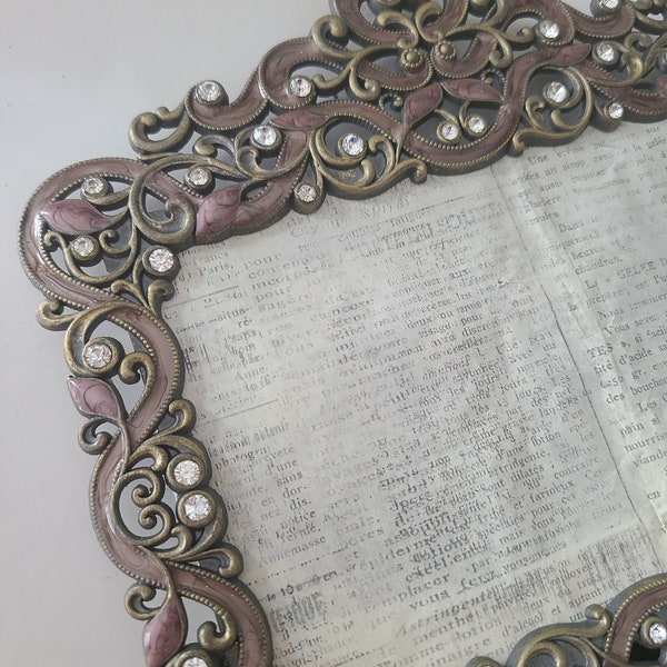 Jeweled Frame - Etsy