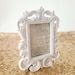 Sale Vintage Style WHITE BAROQUE FRAME Mini Picture Frame Photo Frame ...
