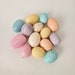 14ct PASTEL SPECKLED Easter Eggs Baby Pink Baby Blue Yellow Ivory Party ...