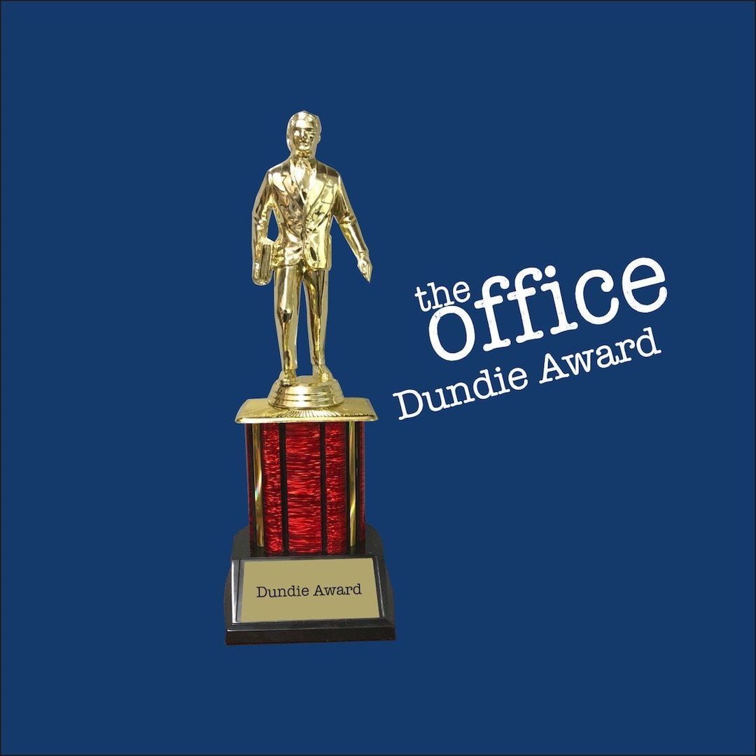 The Dundie Award, the Office TV Show, Dundie Award Trophy, Michael ...