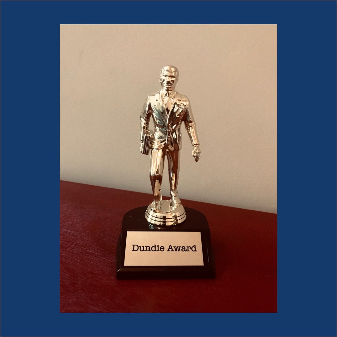 The Dundie Award,the Office TV Show, Dundie Award Trophy,michael Scott ...