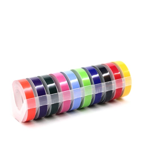 Motex Refill Retro Embossing Label Maker Tape - Etsy
