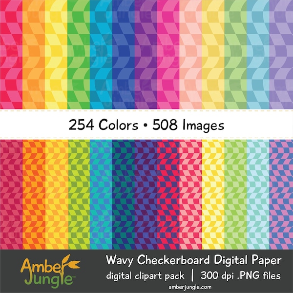 Wavy Checker Seamless - Etsy