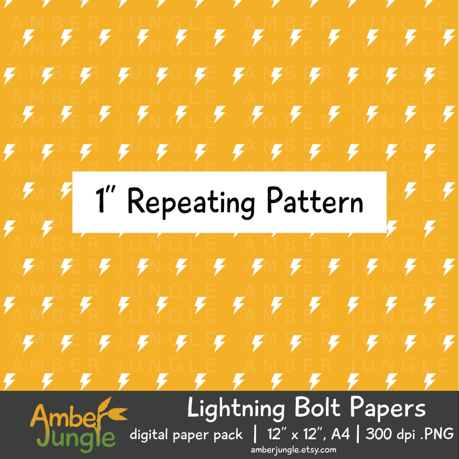 Lightning Bolt Digital Paper Pack- White Lightening- Rainbow Basic ...