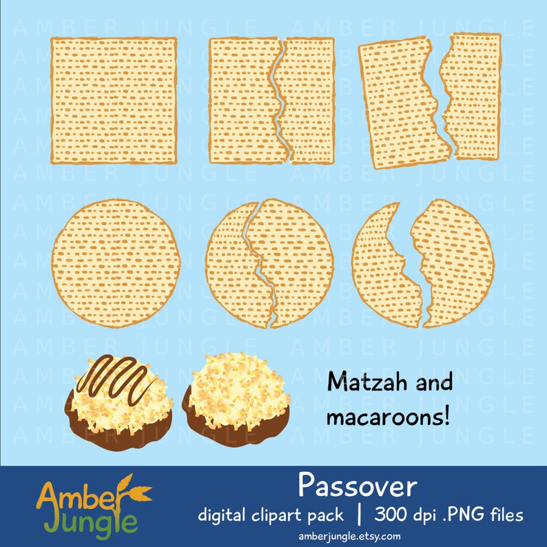 Passover Clipart: Passover Clip Art Seder Plate Pesach Jewish Holiday ...