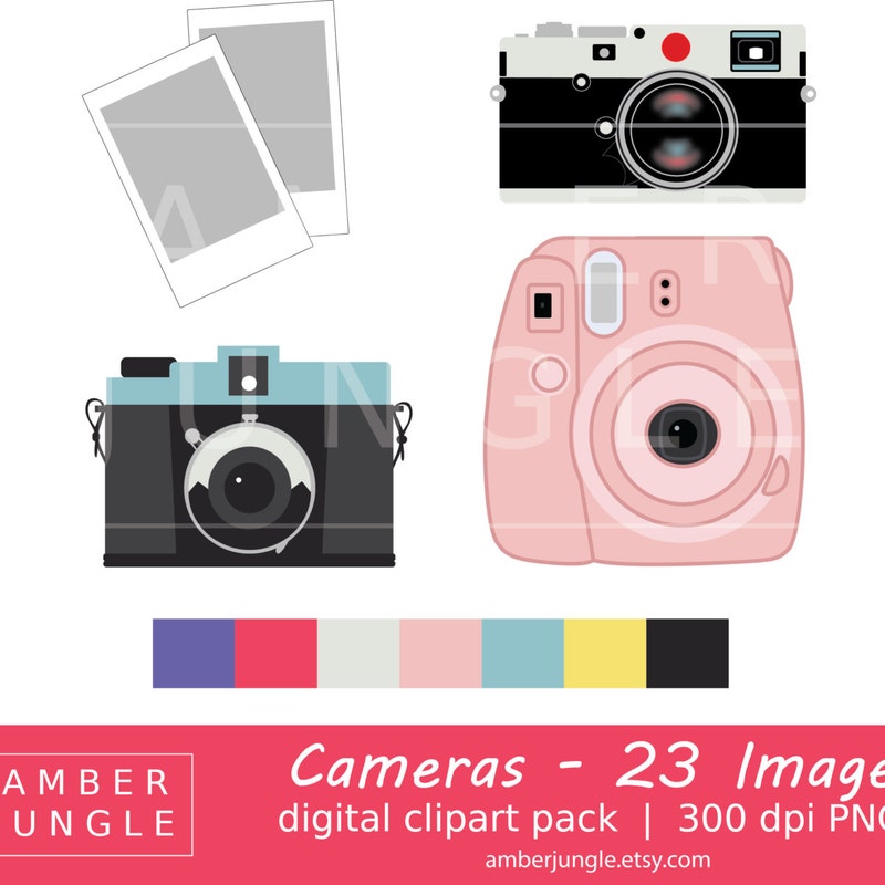 Camera Clipart - Etsy