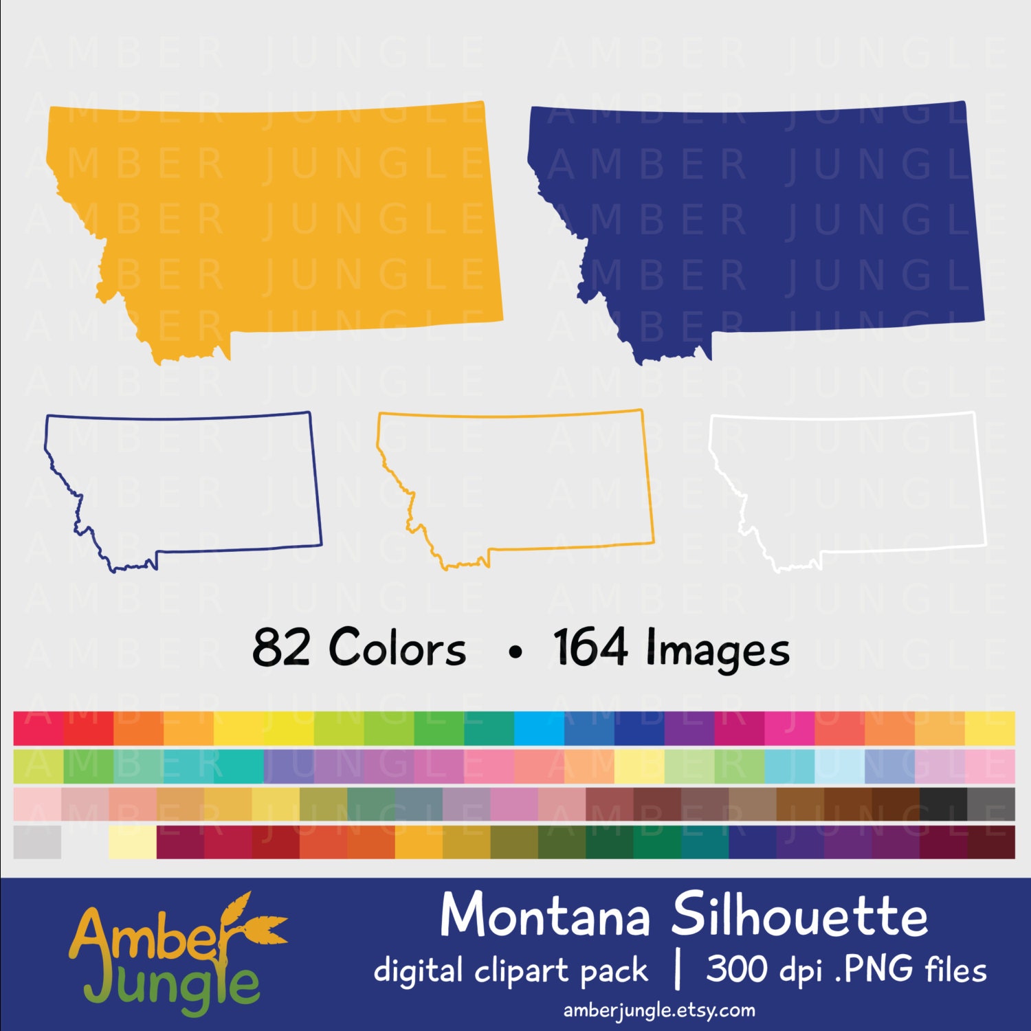 Montana Outline Clip Art