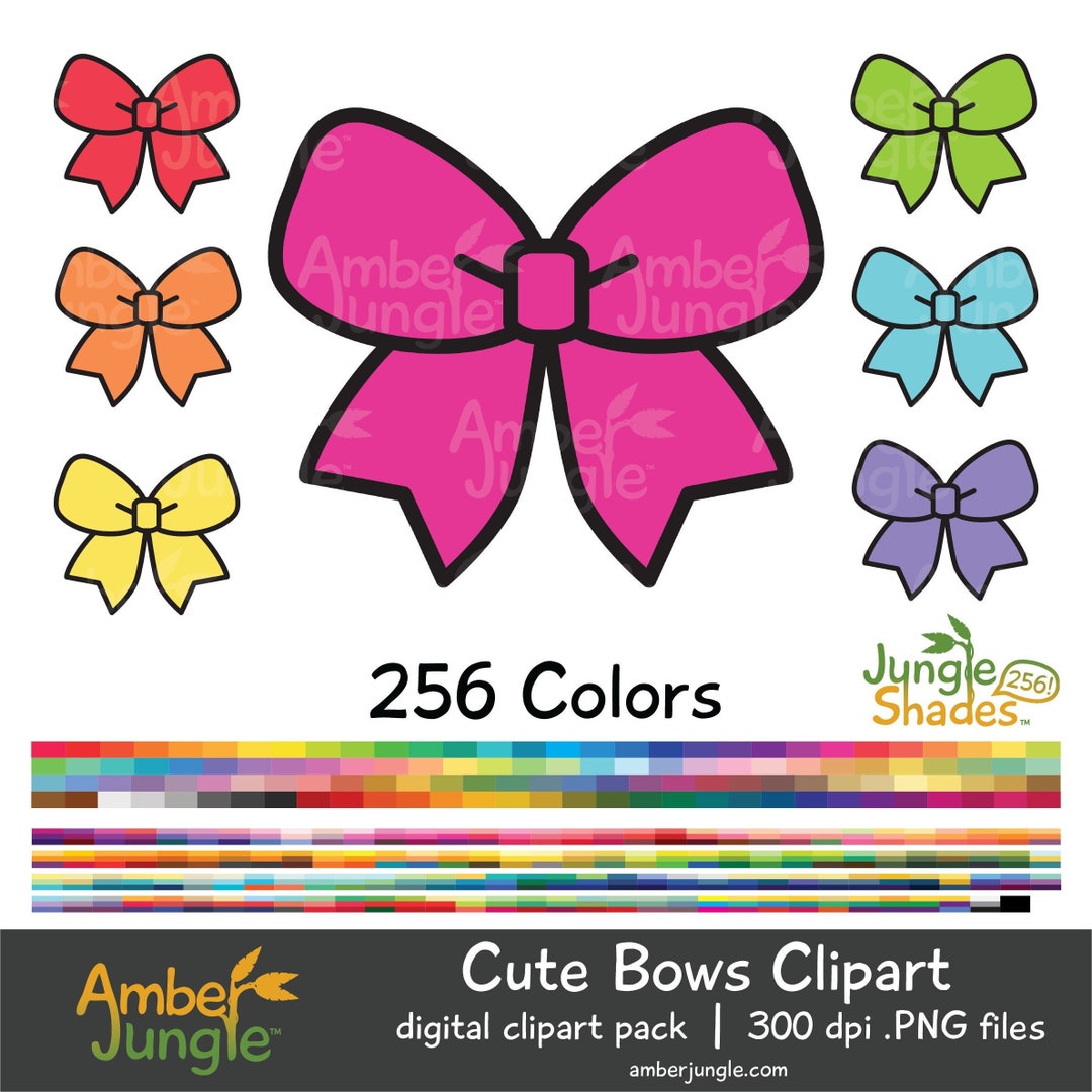 Digital Collage Sheet Bows Ribbon Bows Bows Clipart